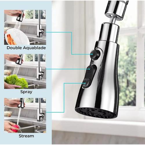 Jual Sambungan Kepala Keran Kran Ledeng Sprayer Saringan Dapur Mini ...