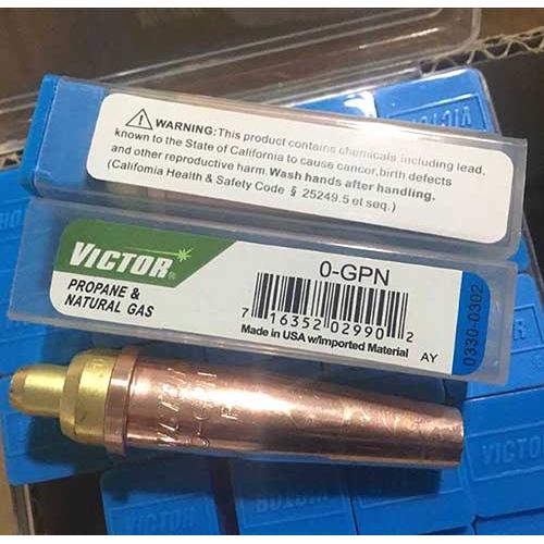 Jual CUTTING TIP LPG 0/1/2/3/4/5 GPN VICTOR CUTTING TIP NOZZLE LPG GPN ...