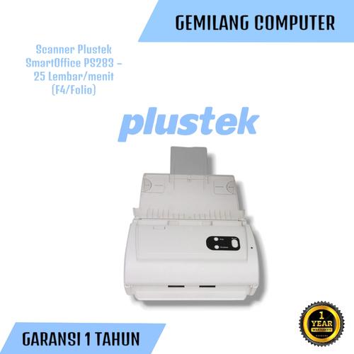 Jual Scanner Plustek SmartOffice PS283 – 25 Lembar/menit (F4/Folio ...