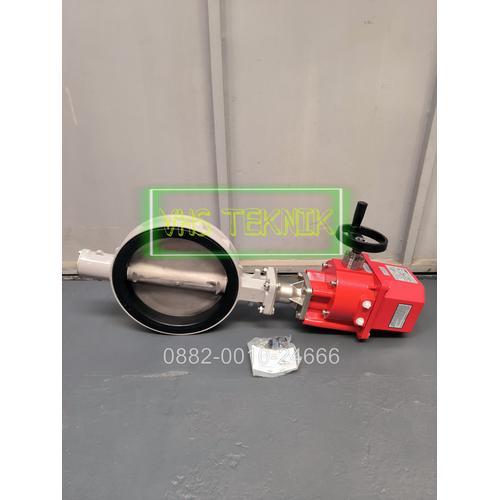 Jual MOTORIZED BUTTERFLY VALVE KITZ 10" WITH ELECTRIC ACTUATOR UNI-D UM ...