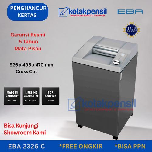 Jual EBA 2326C Penghancur Kertas / Paper Shredder EBA 2326 C Free ...