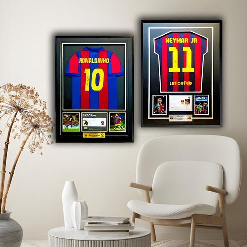 Jual Frame Jersey Liga Sepak Bola Artwork / Football Clubl 3D Wall ...