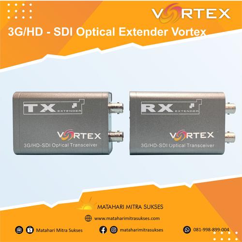 Jual HD SDI Fiber Optic (FO) Extender Converter VORTEX 1080P 3G up to ...
