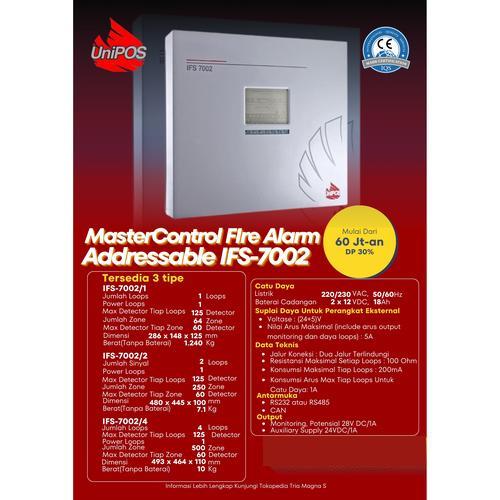 Jual Fire Alarm UniPos-Addressable- Master Control Panel Addressable ...