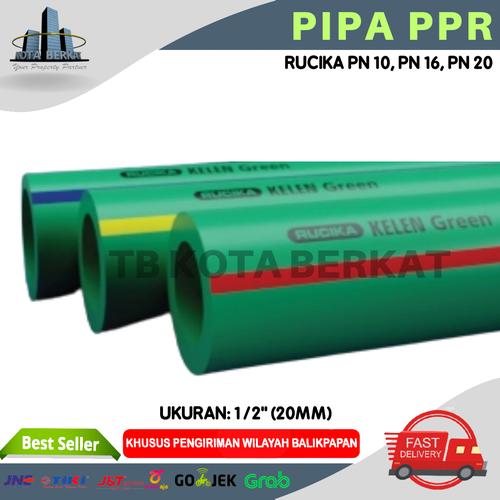 Jual PIPA RUCIKA PPR / PIPA PP-R RUCIKA KELEN GREEN - PN 10 - Kota ...