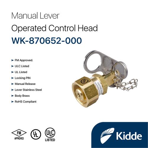 Jual Manual Lever Operated Control Head Kidde WK-870652-000 - Jakarta ...