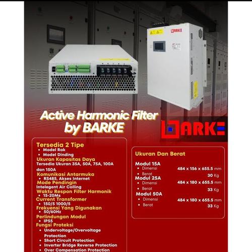 Jual Barke - Active Harmonic Filter/Modul Filter Harmonic/BRK-APF - Kab ...