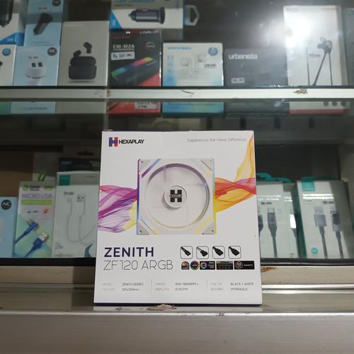 Jual Hexaplay Zenith ZF120 ARGB FAN Case PC Gaming ARGB - Putih - Kota ...