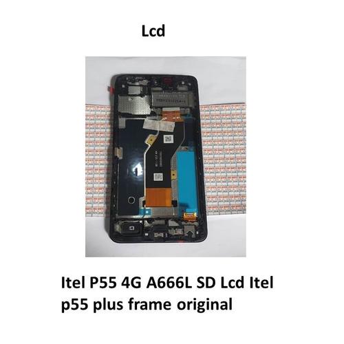 Jual Lcd Itel P55 4G A666L SD Lcd Itel p55 plus frame original - Kota ...