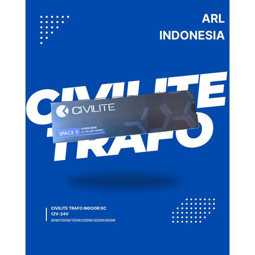 Jual CIVILITE TRAFO INDOOR DC 12V-24v 60W 100W 150W 200W 300W 400W ...