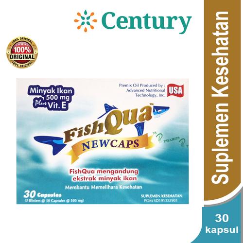 Promo FISHQUA NEW CAPS 30 CAPSUL / Vitamin / Squalane / Suplemen Daya ...