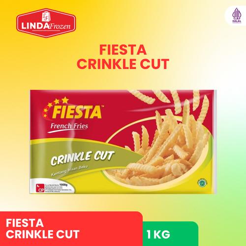 Jual Fiesta Shoestring/Crinkle /Stright Cut 1Kg/500 Gr - crinkle 1 kg ...