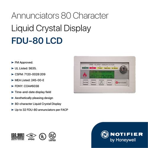 Jual Annunciator FDU-80 Notifire - Jakarta Barat - Fire Solution_NEW ...