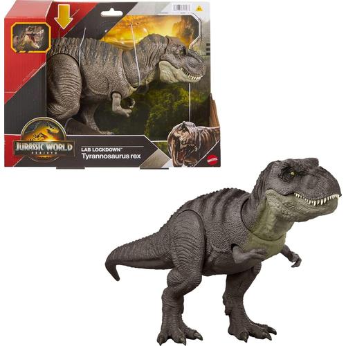 Jual Jurassic World Tyrannosaurus Rex Lab Lockdown Action Figure - Kota ...