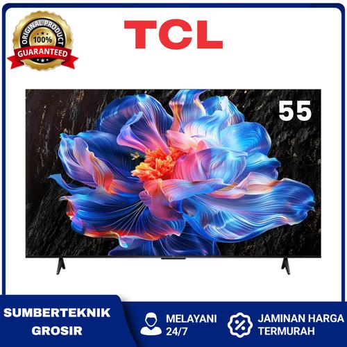 Jual Led TV TCL 55" Inch Smart Android Google TV 55P6K P6k 4K UHD ...