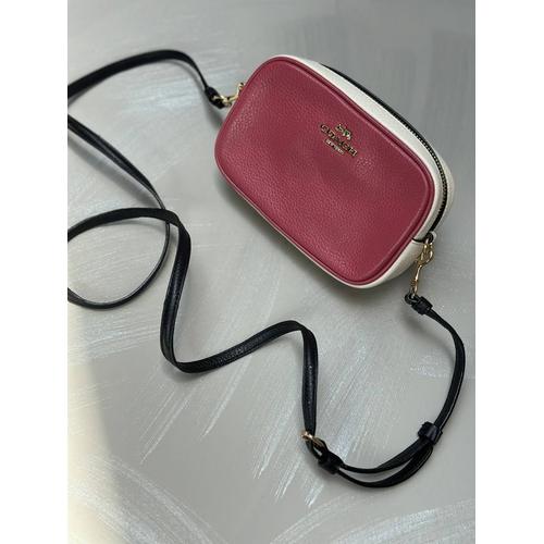 Jual COACH Convertible Crossbody & Belt Bag / Bumbag in Pebbled Leather ...