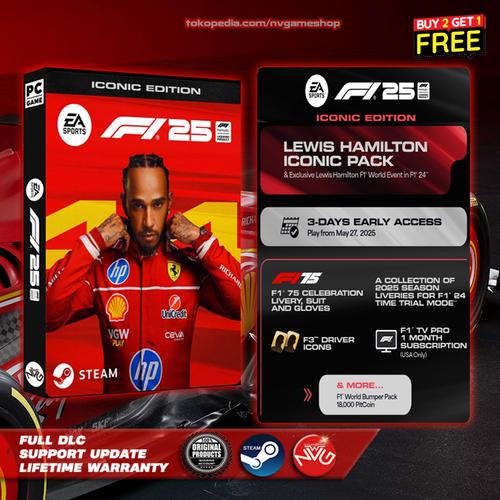 Jual F1 25 F1 2025 Iconic Edition PC Original - INSTANT-DL - Kota ...