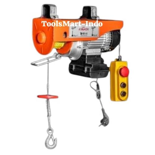 Jual mini hoist 1000kg 20meter electric wire rope takel listrik ...