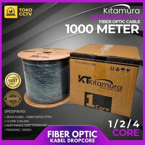 Jual Kabel DROPCORE KITAMURA 1KM (1000 Meter) 1C / 2C / 4C 3 Selling Fiber Optic - Jakarta Barat ...