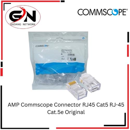 Jual AMP Commscope Connector RJ45 Cat5 RJ-45 Cat.5e Original - Jakarta ...