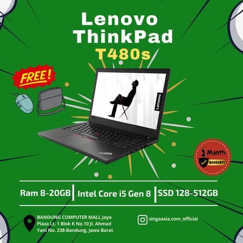 Jual Laptop Lenovo Thinkpad T480s core i5 gen 8 Ram 16GB ssd 512GB ...