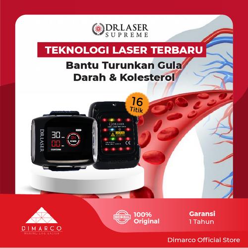 Promo DR LASER SUPREME 16 TITIK Teknologi Alat Terapi Laser Jam Tangan ...