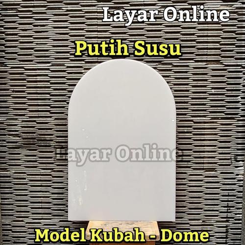 Jual Acrylic Model Kubah 2Mm Frame Bingkai Papan Ucapan Wisuda Bunga ...