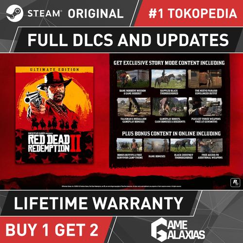 Jual RDR 2 / RED DEAD REDEMPTION 2 ULTIMATE EDITION PC ORIGINAL - Kota ...