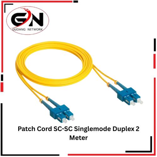 Jual Patch Cord SC-SC Singlemode Duplex 2 Meter - 1 Meter - Jakarta Pusat - Gudang Network ...