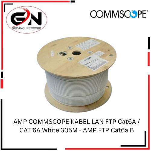 Jual AMP COMMSCOPE KABEL LAN FTP Cat6A / CAT 6A White 305M - Jakarta ...