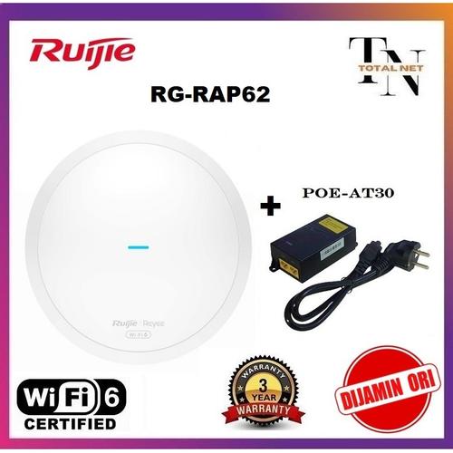 Jual RG-RAP62 Wi-Fi 6 AX1800 Ceiling-Mount Access Point RG RAP62 - RG-RAP62 - Jakarta Pusat ...