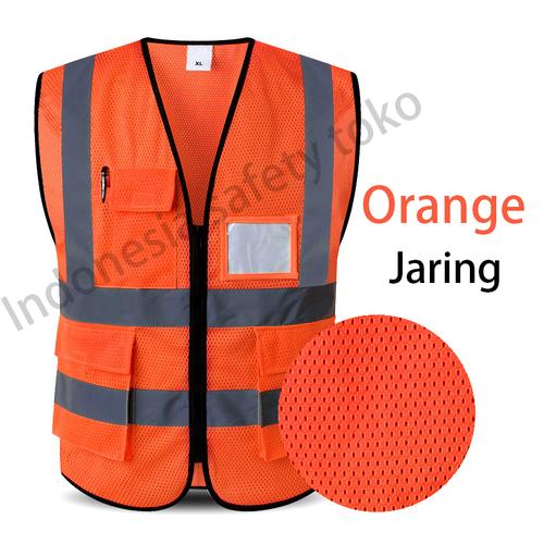 Promo Rompi Proyek Jaring 5 Kantong Dengan Safety Line Reflektif ...