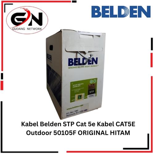 Jual Kabel Belden STP Cat 5e Kabel CAT5E Outdoor 50105F ORIGINAL HITAM ...