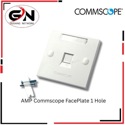Jual AMP Commscope FacePlate 1 Hole - Jakarta Pusat - Gudang Network ...
