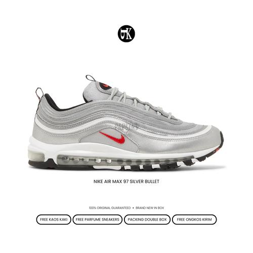 Promo sepatu nike air max 97 silver bullet / sneakers nike original ...