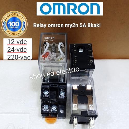 Jual relay omron my2n 12vdc 8pin plus socket - Kota Tangerang - shop ed ...