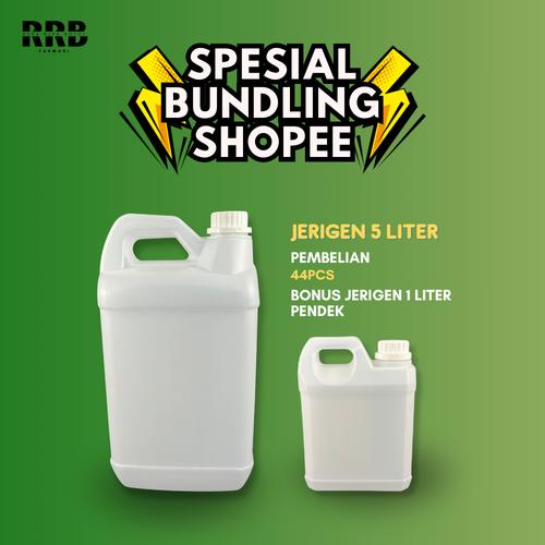 Jual Jerigen 5 Liter Jerigen 5liter jerigen 5000 ml Botol 5liter ...
