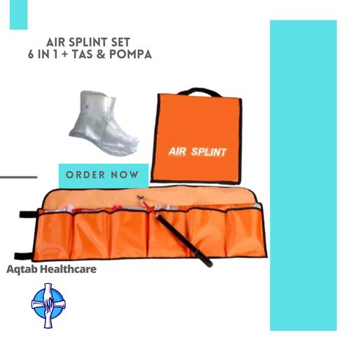 Jual ALAT MEDIS Air Splint Set - Bidai Udara Medis Emergency 6 in 1 ...