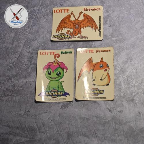 Jual Sticker jadul Hadiah Permen Karet Lotte Nostalgia Digimon ...