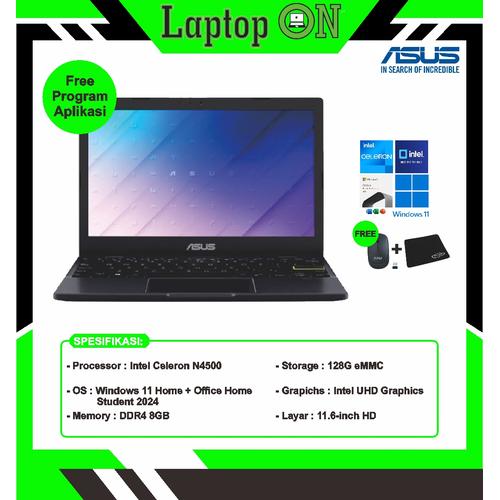Jual Asus Vivobook Go 12 E210KA Intel N4500 8GB 128GB Windows 11 OHS ...