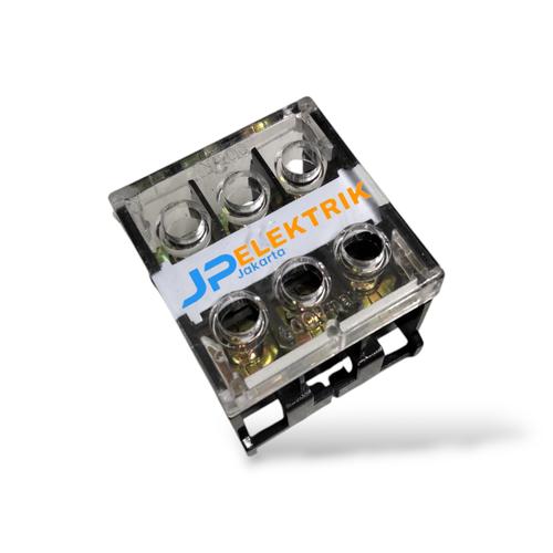 Jual Terminal Blok 3 Pole 30A 600V Terminal Kabel IN-20BK - Jakarta ...