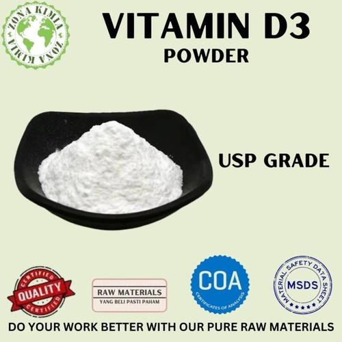 Jual Vitamin D3 Powder 1kg / Vitamin D3 Bubuk USP Grade / Suplemen ...