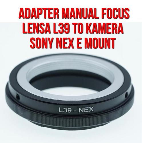 Jual Lens Adapter | L39 - NEX | Lensa Leica L39 39mm Lenses to Body ...