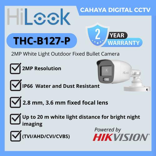 Jual CCTV HILOOK THC-B127-P CAMERA HILOOK COLORVU 1080P THC-B127-P ...