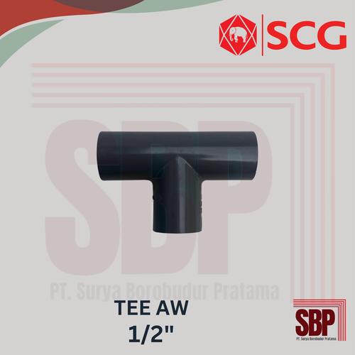 Jual SCG FITTING - Tee 1/2" AW - Kota Depok - PT. Surya Borobudur ...