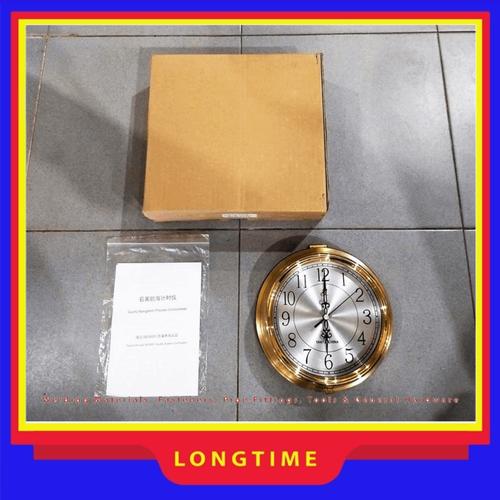 Jual IMPA 370204 Jam Dinding Kapal Quartz 8 inch Casing Kuning ...