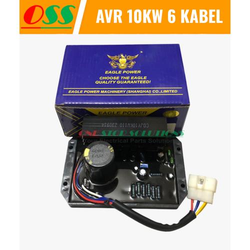 Jual AVR GENERATOR 10KW 1 PHASE 6 KABEL YC12000-032 AVR GENSET ...