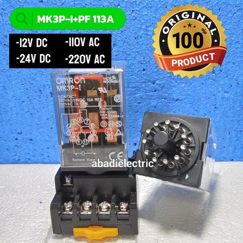 Jual Relay omron mk3p 220vac+socket - Jakarta Barat - abadielectric ...