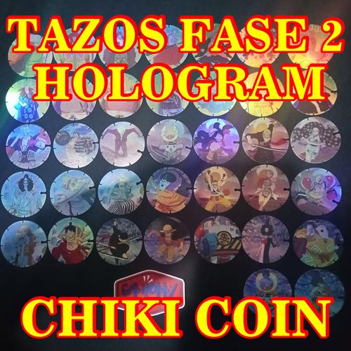 Jual (FASE 2) Tazos Chiki Coins Hologram x One Piece Chiki Balls 2025 ...