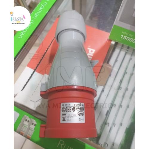 Jual Legrand Straight Plug 32A 3P+E 4 PIN 555238 Male IP44 3 Phase 4 ...